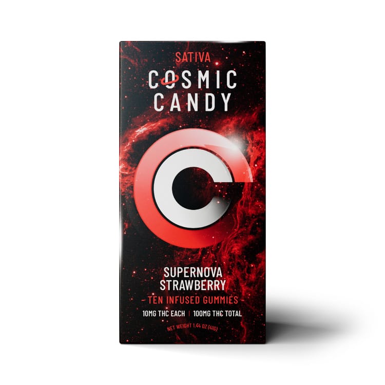 Cosmic Candy Supernova Strawberry 100mg 10pk (S) Cosmic Candy - Uncle ...